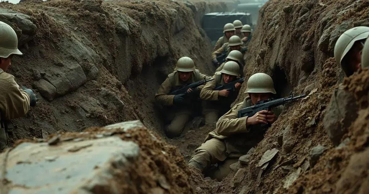 Guerra de Trincheiras: A Realidade Brutal da Primeira Guerra Mundial