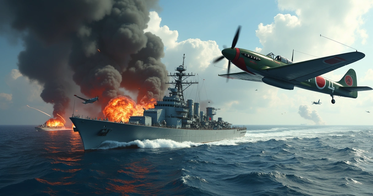 Kamikaze na Segunda Guerra Mundial: História e Impactos - Fatos Militares